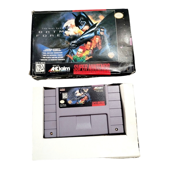 Nintendo | Video Games & Consoles | Batman Forever For Super Nintendo ...